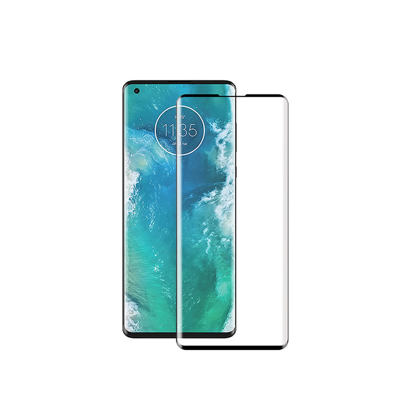 Hot bending Tempered Glass Screen Protector supplier For MOTO Edge ...